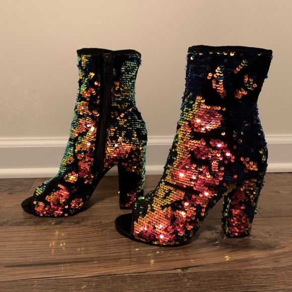 Call It Spring | Shoes | Nwot Call It Spring Sequence Bootie | Poshmark